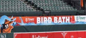 Tower Federal Credit Union Makes a Splash as the New Orioles Bird Bath ...